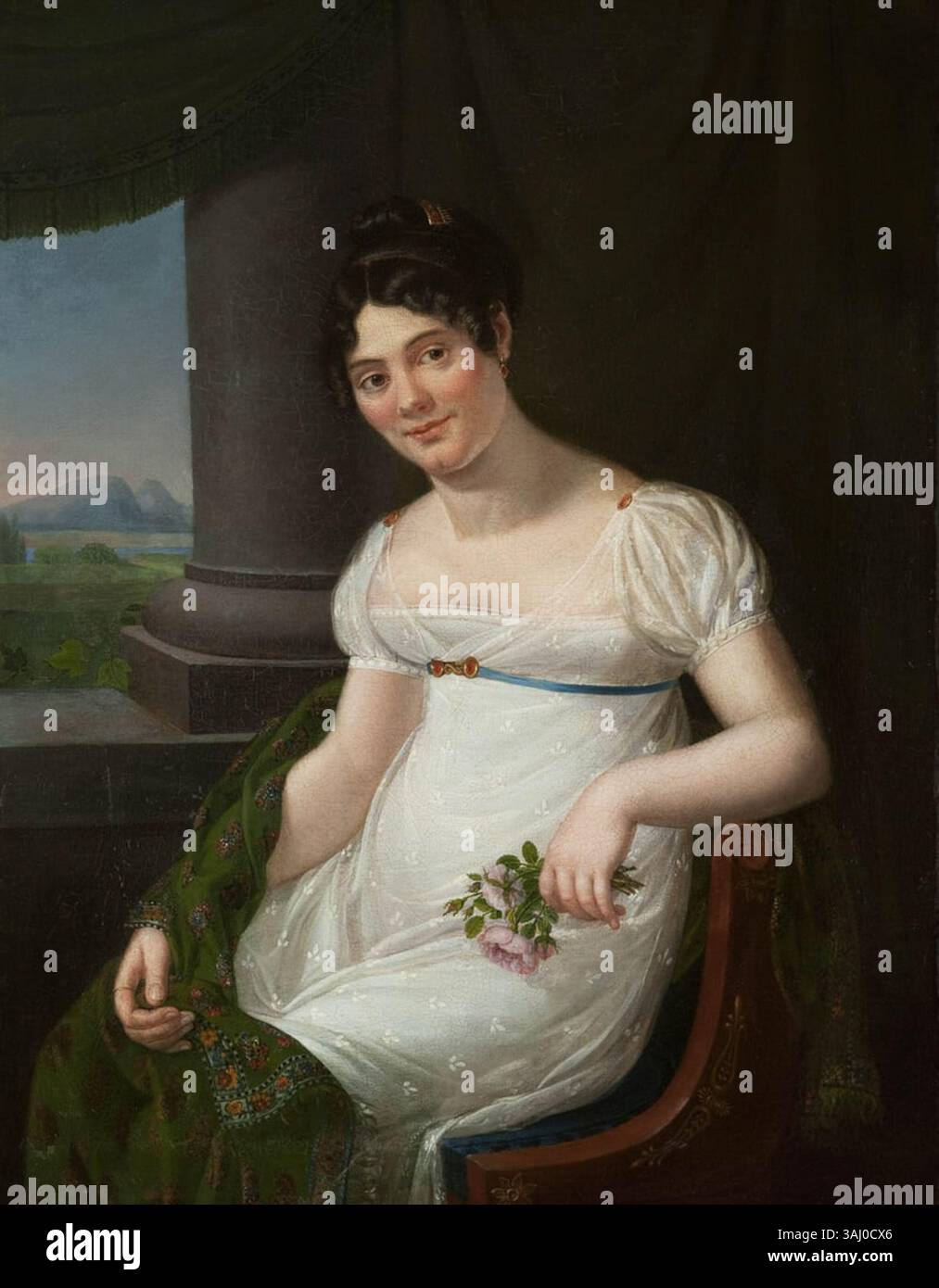 This late 19th-century portrait by Jenny Berger-Desoras depicts ...