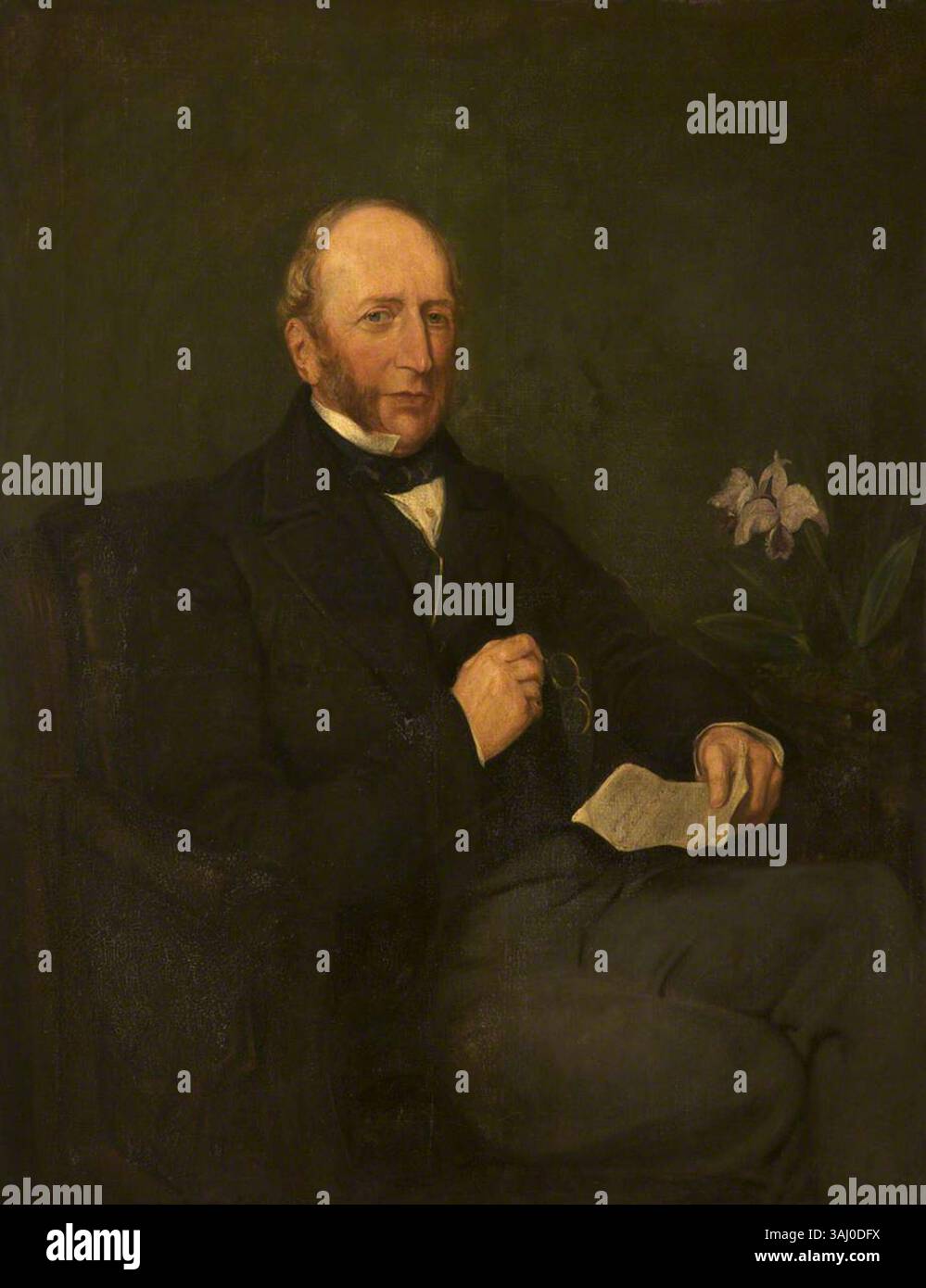 A 19th-century portrait of William Tatton Egerton, 1st Baron Egerton of ...