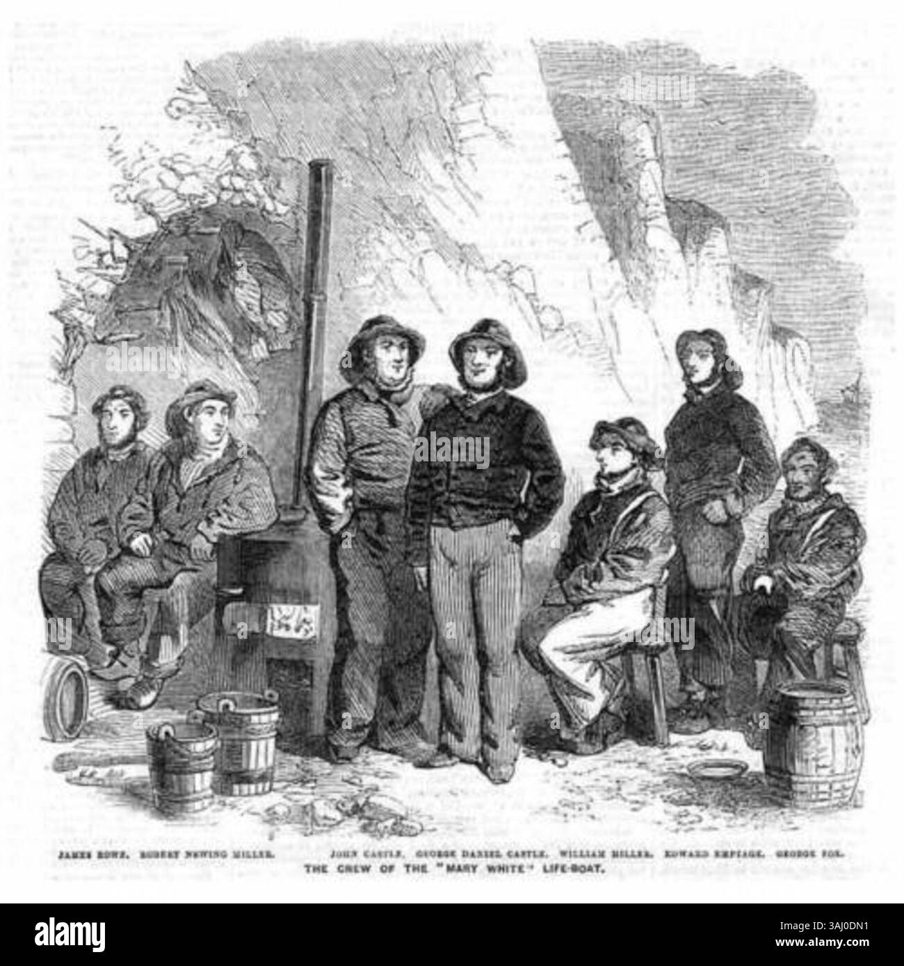 This 1857 illustration from The Illustrated Times depicts the heroic ...