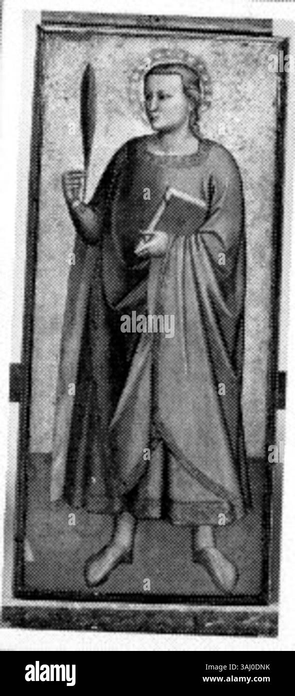 The 'Holy Martyr' by the Master of the Virgin of Mercy (c. 1360-1364 ...