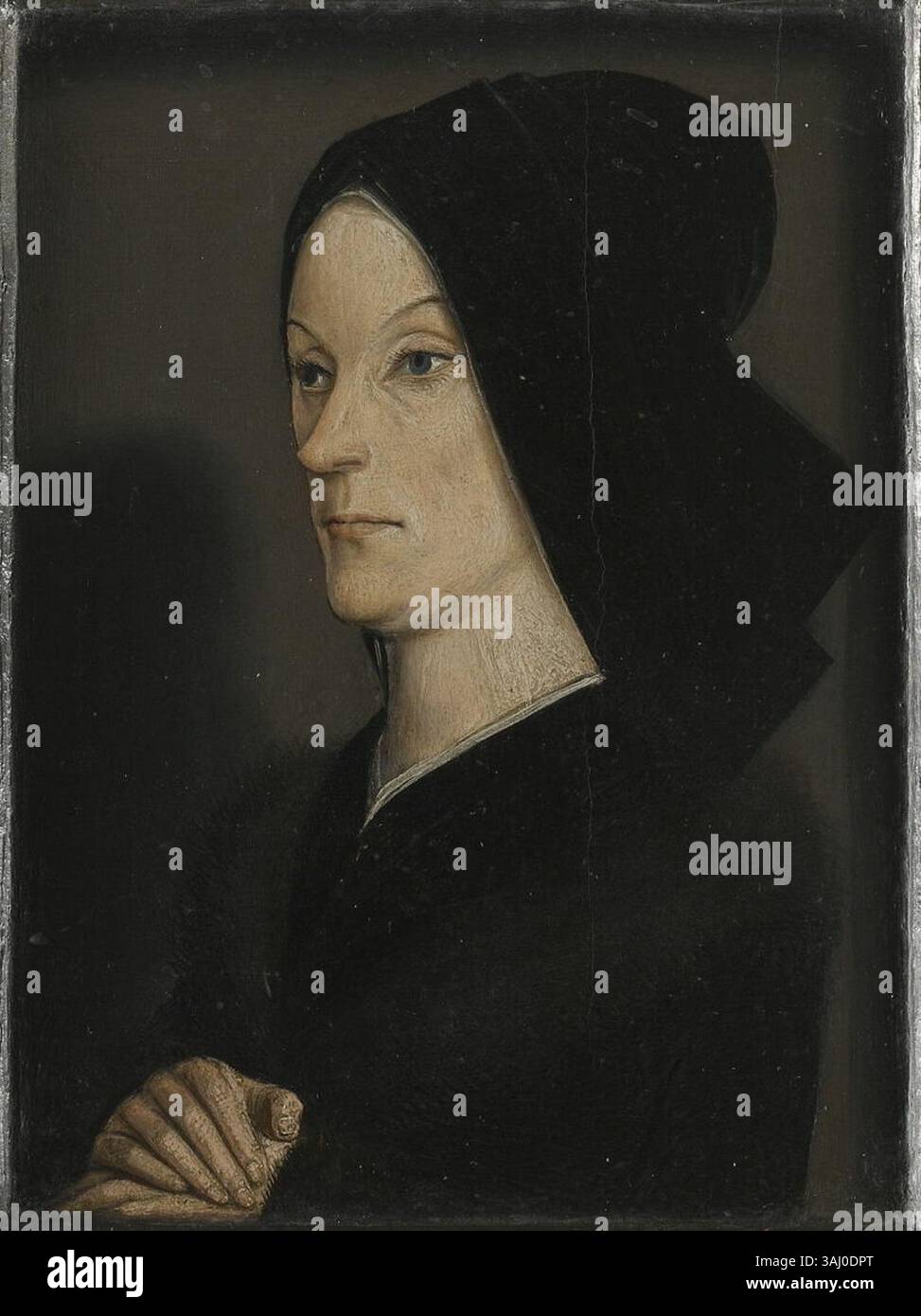 A diptych painting by Nicolas Froment or a follower, from around 1475 ...