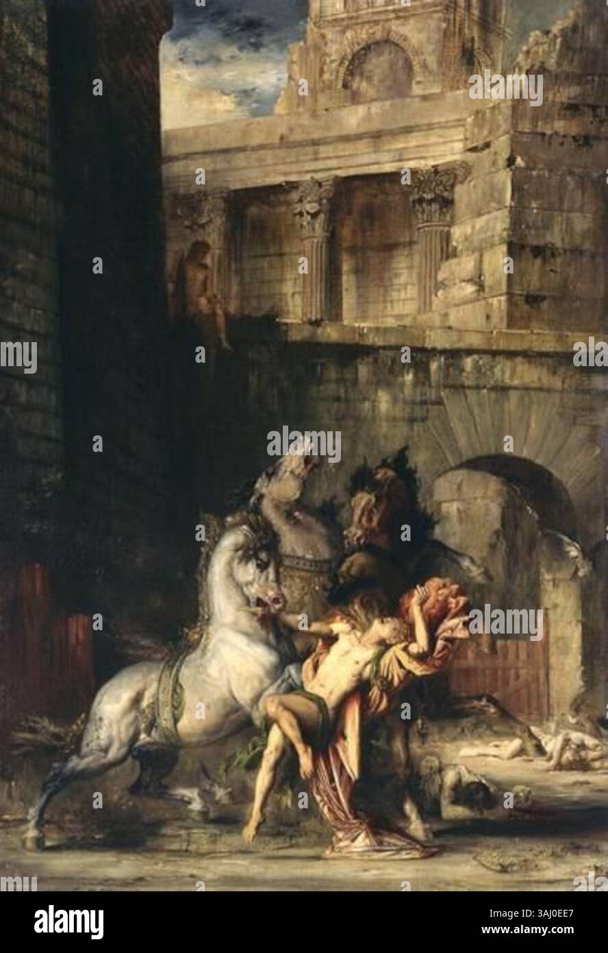 This painting by Gustave Moreau, created in 1865, depicts the ...