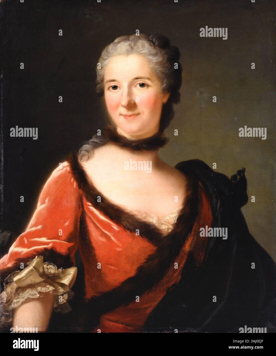 This 18th-century portrait depicts Gabrielle-Émilie Le Tonnelier de ...