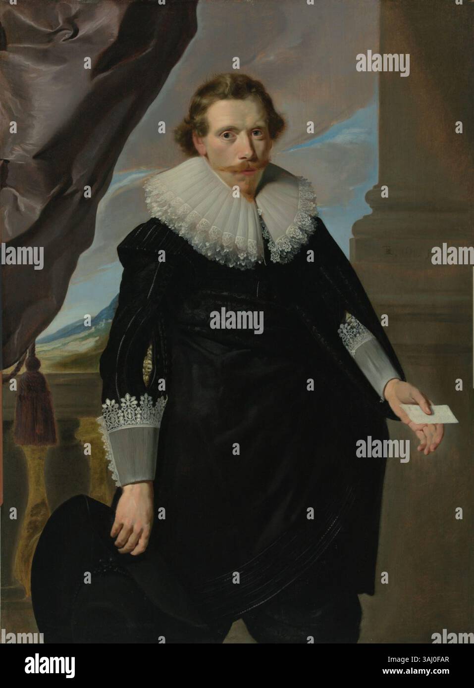 This 1631 portrait by Thomas de Keyser depicts an unknown gentleman ...