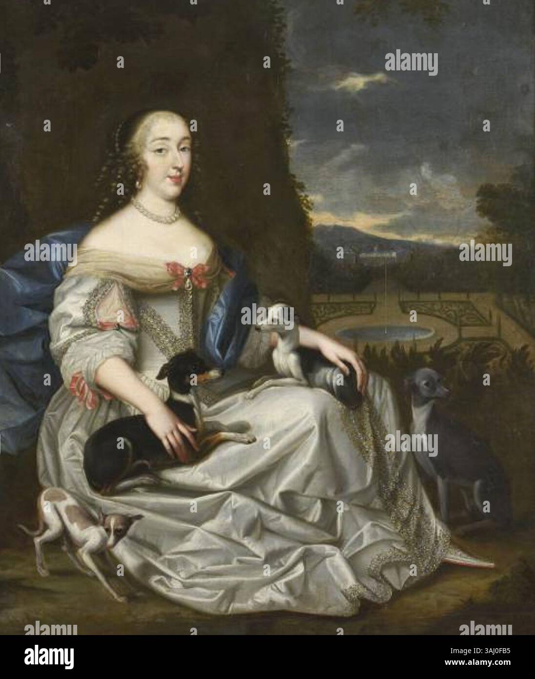This mid-17th-century portrait, attributed to Charles and Henri Beaubrun, depicts Princess ...