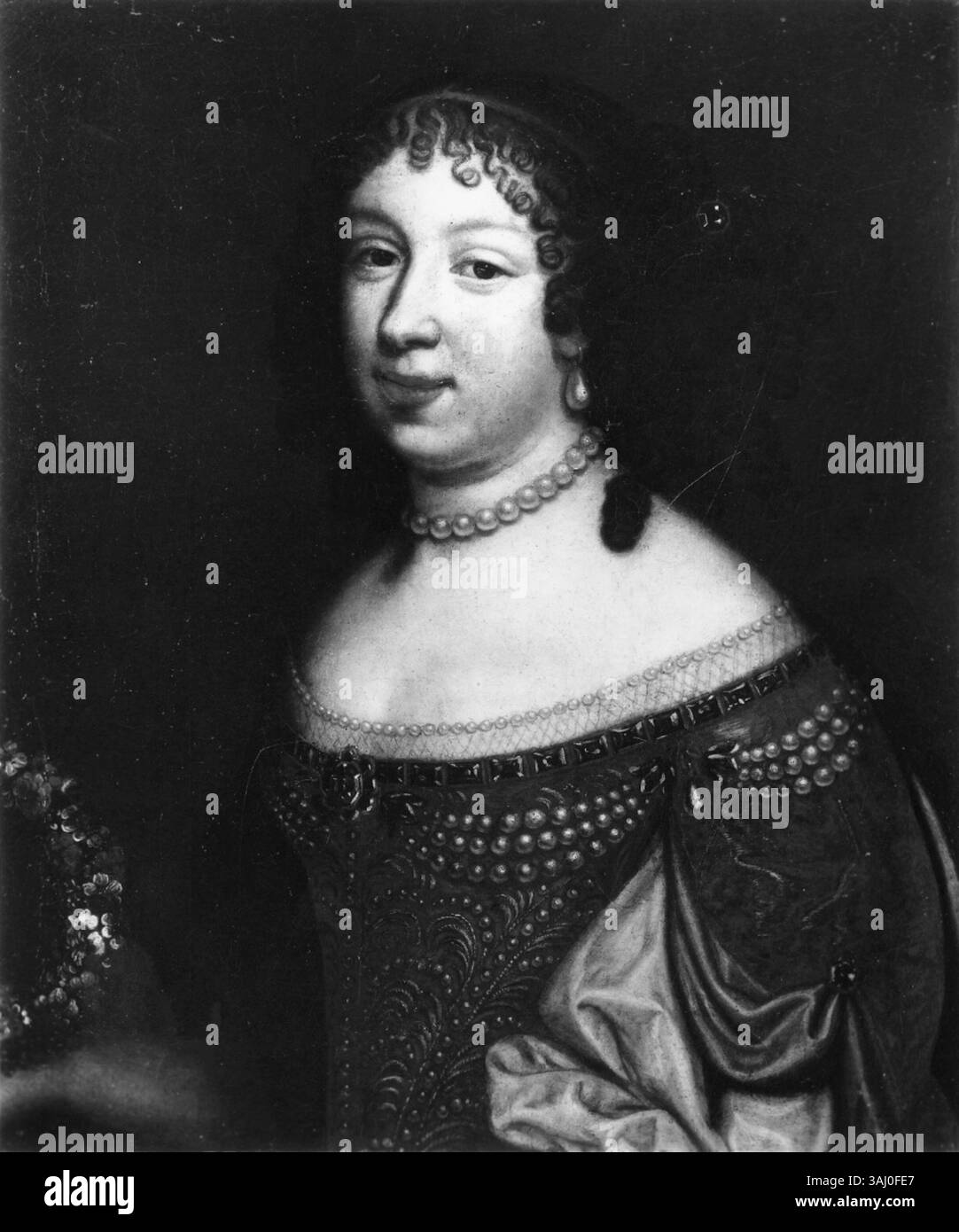 This portrait of Isabella di Borbone, likely painted between 1650 and ...