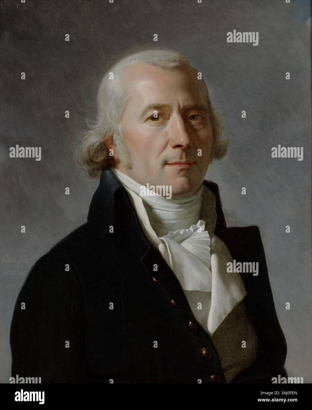 This 1803 portrait by Jacques Augustin Pajou depicts Frédéric-César de ...