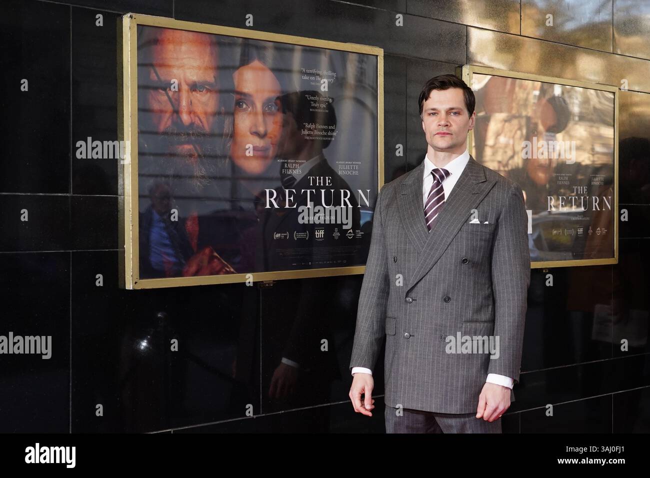 Jamie Andrew Cutler attending the gala screening of The Return, at ...