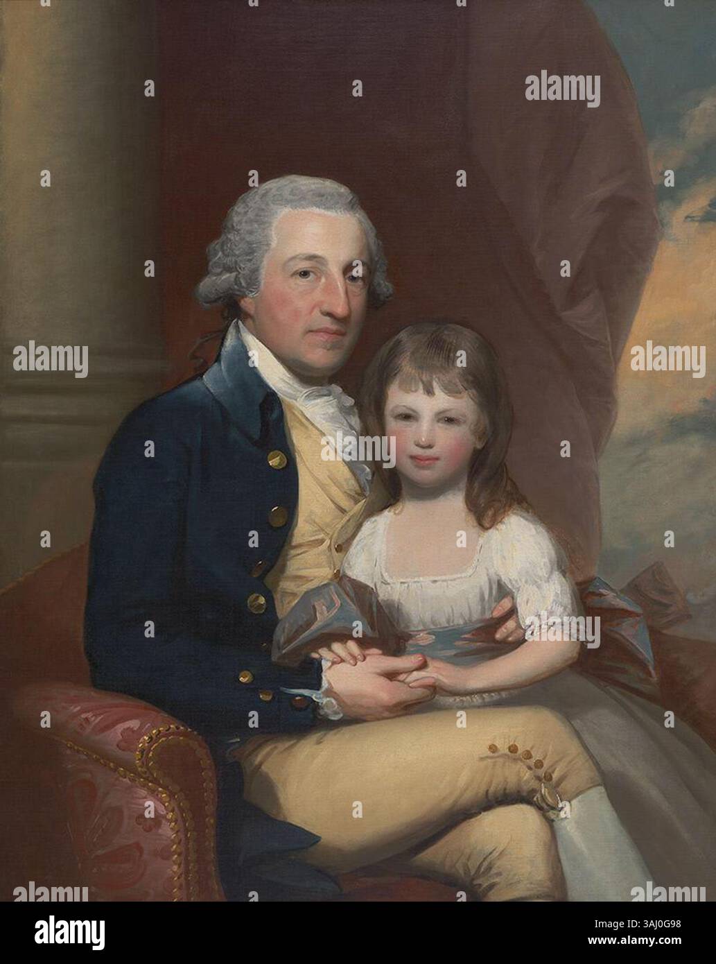 This mid-1780s portrait by Gilbert Stuart depicts Robert Hare, Sr., an ...