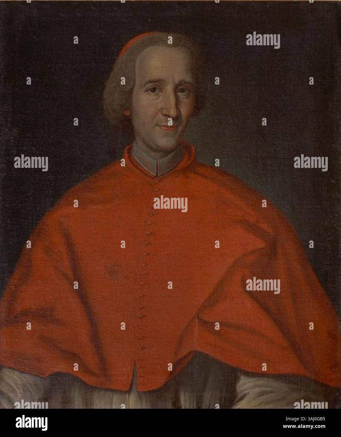This 18th-century portrait of Cardinal Vincenzo Malvezzi Bonfioli ...