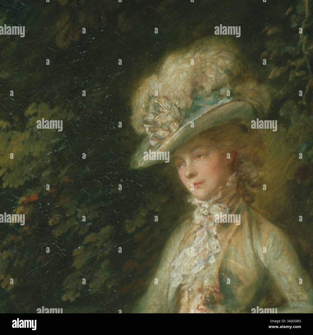 'Lady Elizabeth Luttrell' painted by Thomas Gainsborough between 1785 ...