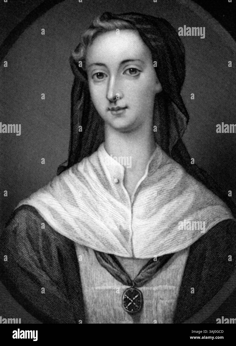 This portrait of Catherine Douglas, Duchess of Queensberry, was created ...