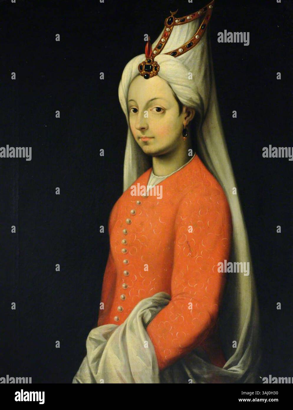 An after-Titian portrait of Mihrimah Sultan, the daughter of Suleiman ...