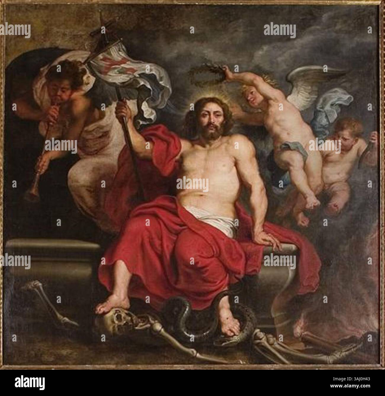 'Christ Triumphant over Sin and Death,' painted by Peter Paul Rubens ...