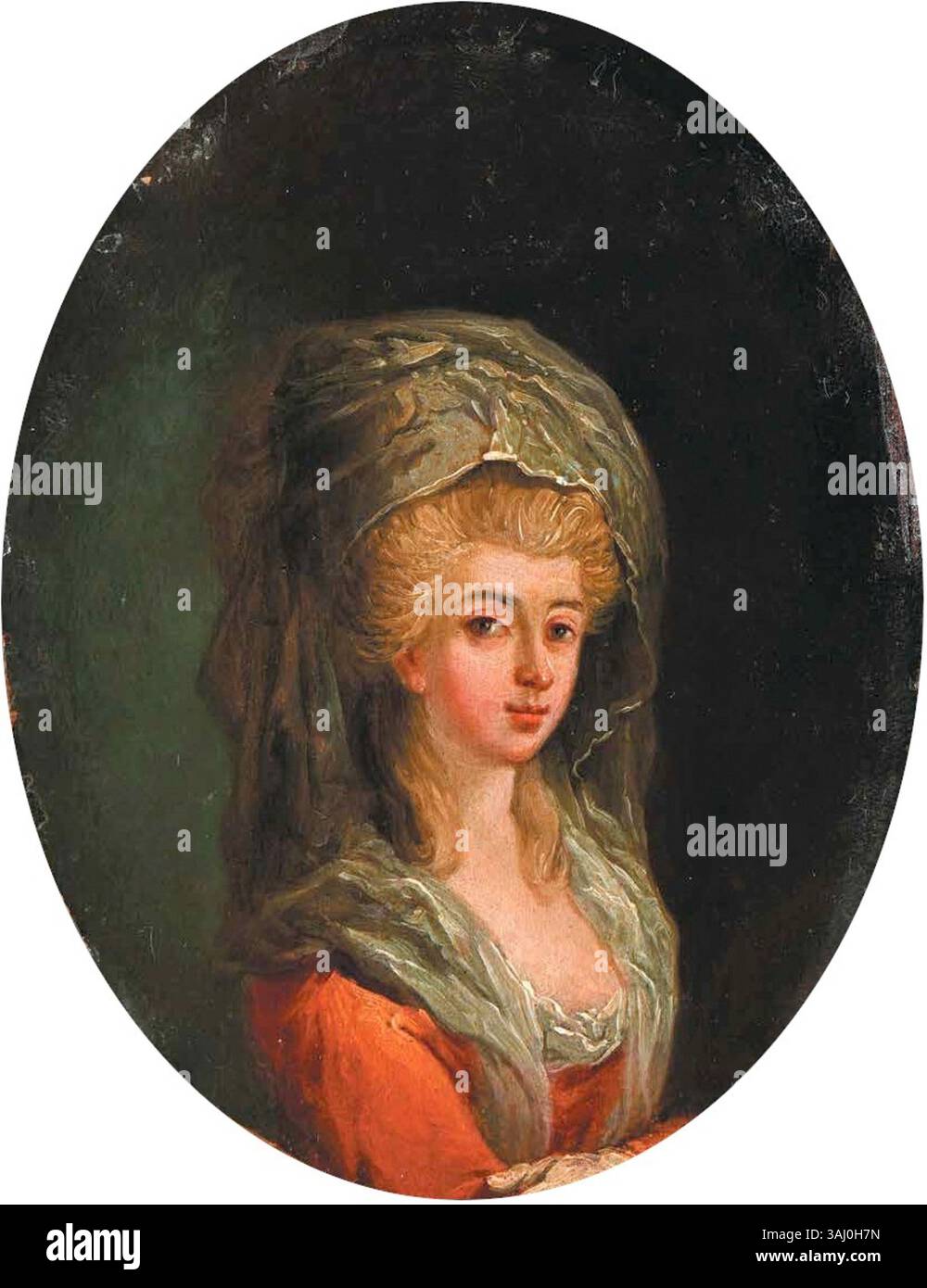 Jan Piotr Norblin’s portrait of Dorota Barbara Czartoryska, painted ...