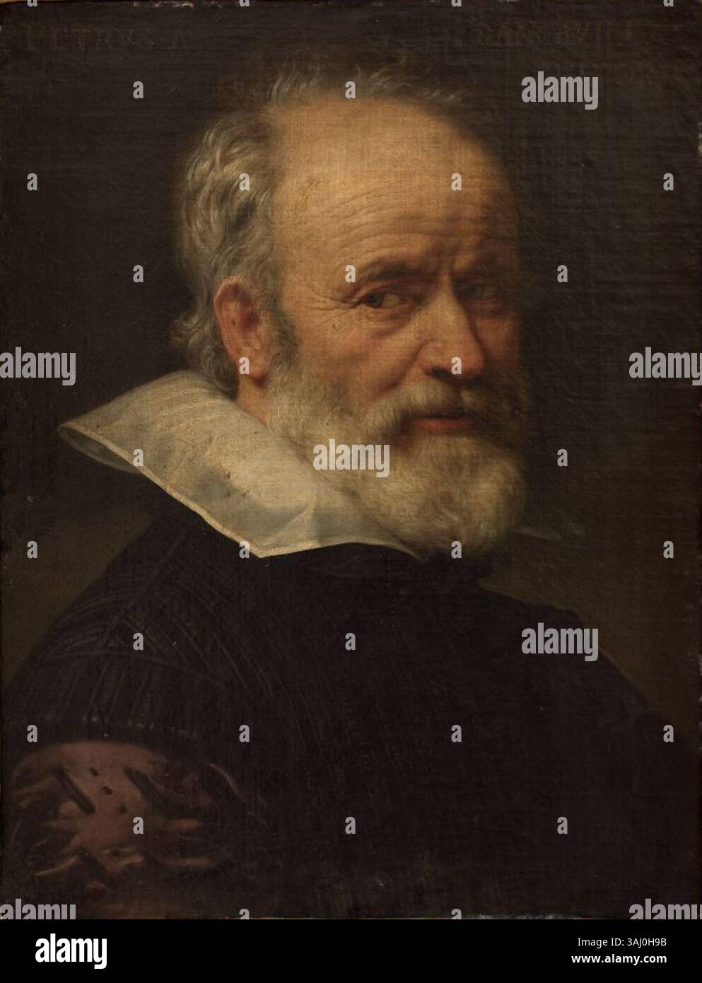 A cropped version of Frans Pourbus the Younger’s portrait of Pietro ...