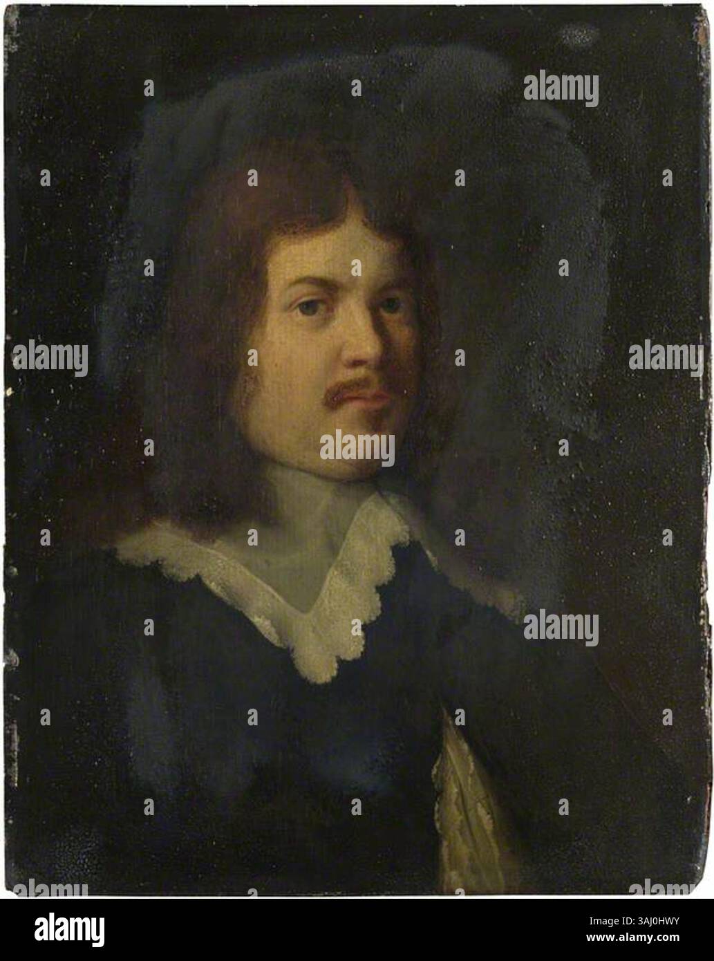This portrait, created between 1640 and 1645, depicts a man in ...