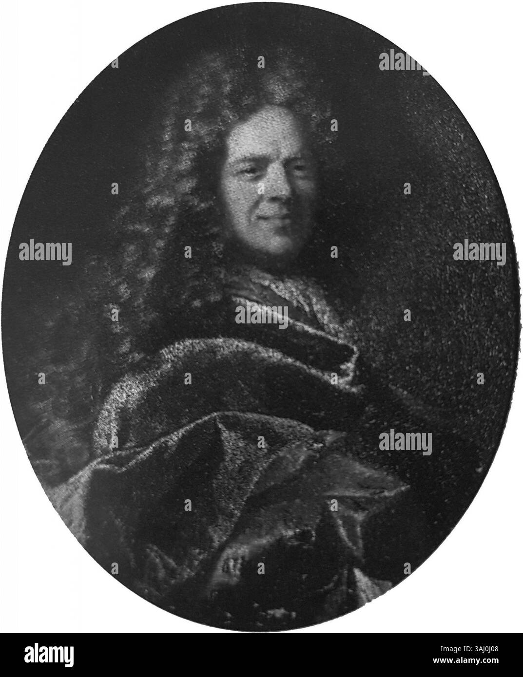 Portrait of Jean-Antoine Lullin, painted by Hyacinthe Rigaud in 1705 ...