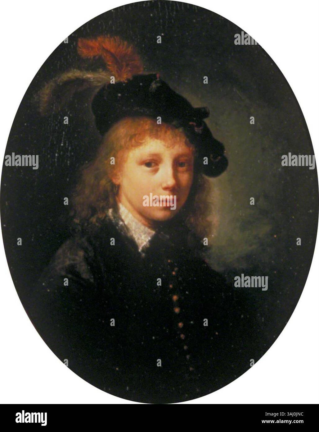 Gerrit Dou’s ‘Portrait of a Young Man’ from the 17th century, displayed ...