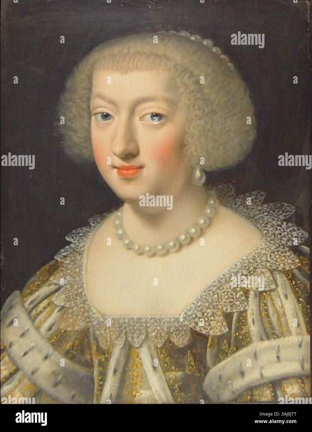 An attributed portrait of Anne of Austria, mother of Louis XIV ...