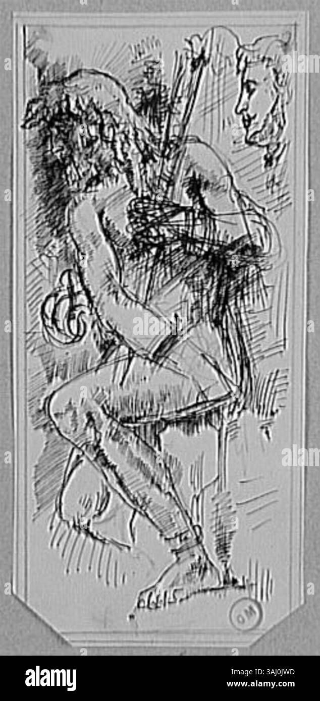 'Etude pour Prométhée' (Study for Prometheus) by Gustave Moreau ...