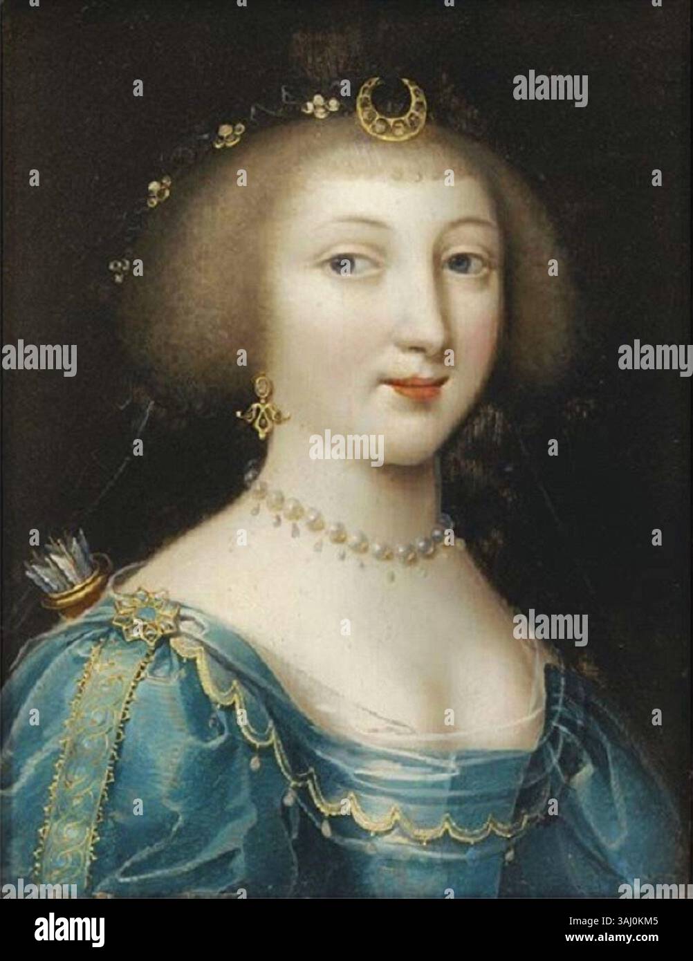 This 1635 portrait, attributed to Claude Deruet or Charles Beaubrun ...