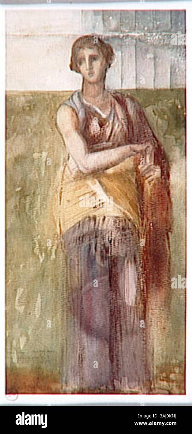 Gustave Moreau’s copy of an ancient painting, 'Medea Meditating the ...