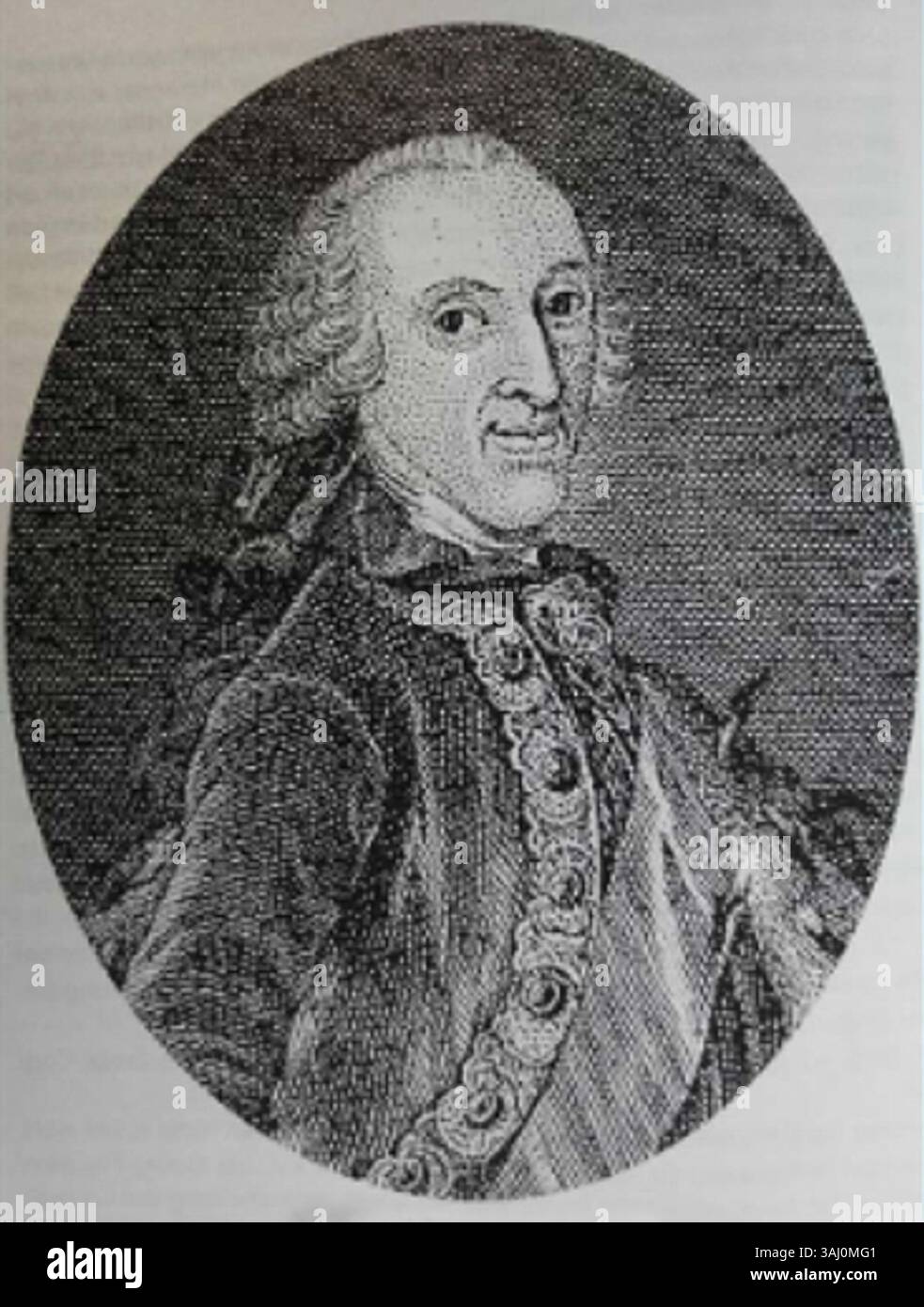 Engraving of Frederick Christian, Margrave of Brandenburg-Bayreuth ...