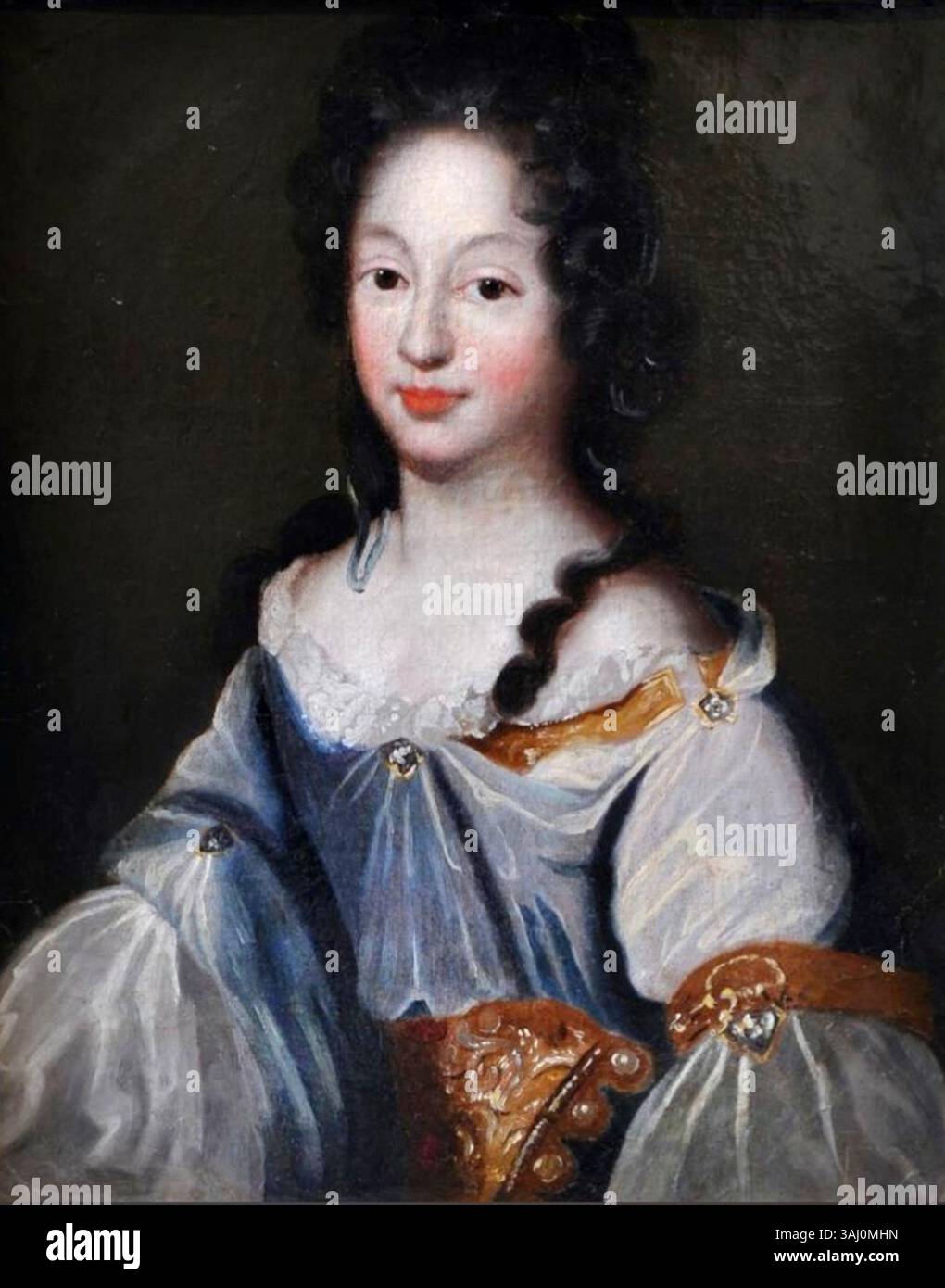 Portrait of Maria Anna Victoria of Bavaria (1660-1690), wife of Louis ...