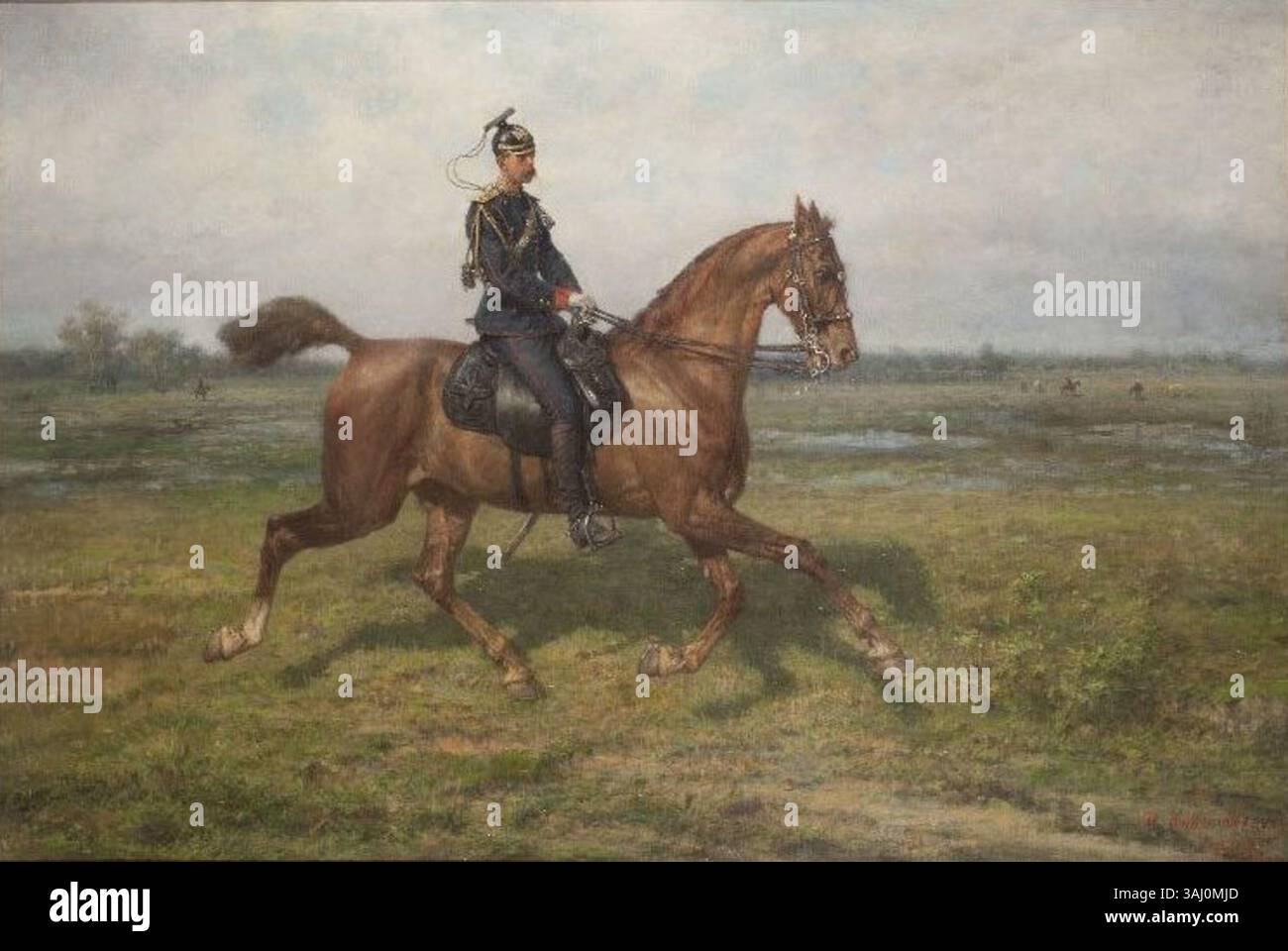 Portrait of Alexander Petrovich Strukov, created by Pavel Kovalevsky in ...