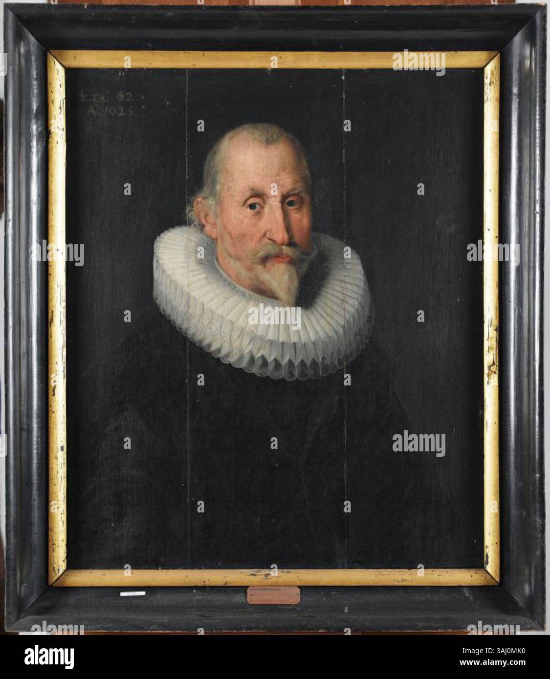 This 1625 oil on panel portrait of Ruurd van Martena, created by an ...
