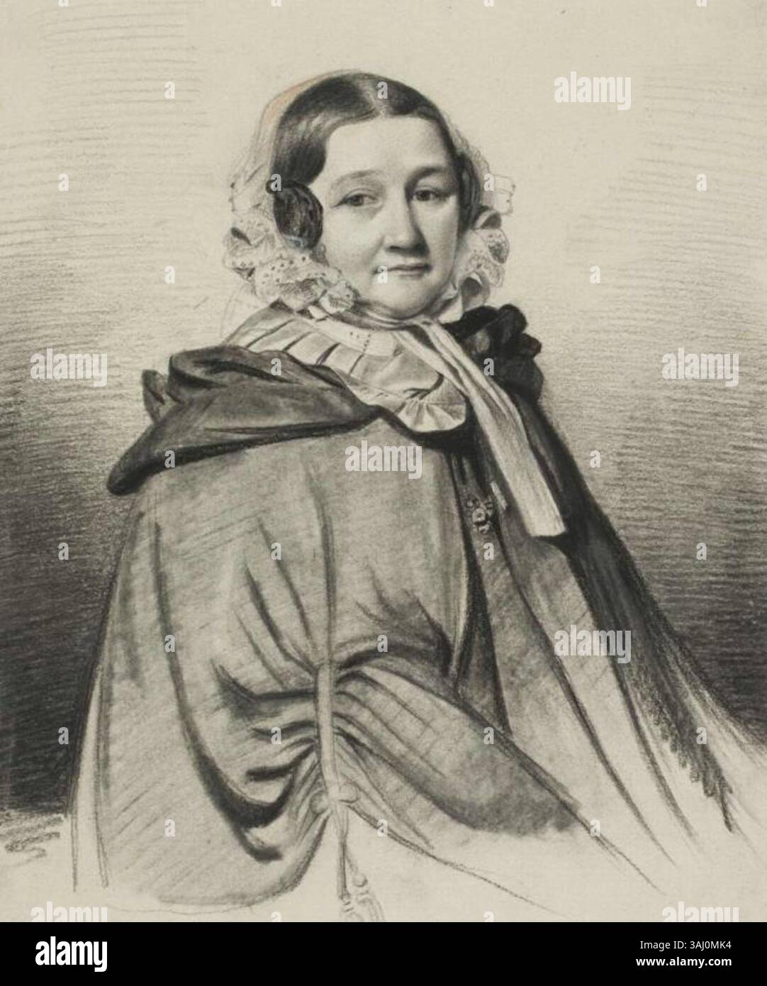 This mid-19th-century portrait of Vera Nikolaevna Voeykova by M. A ...