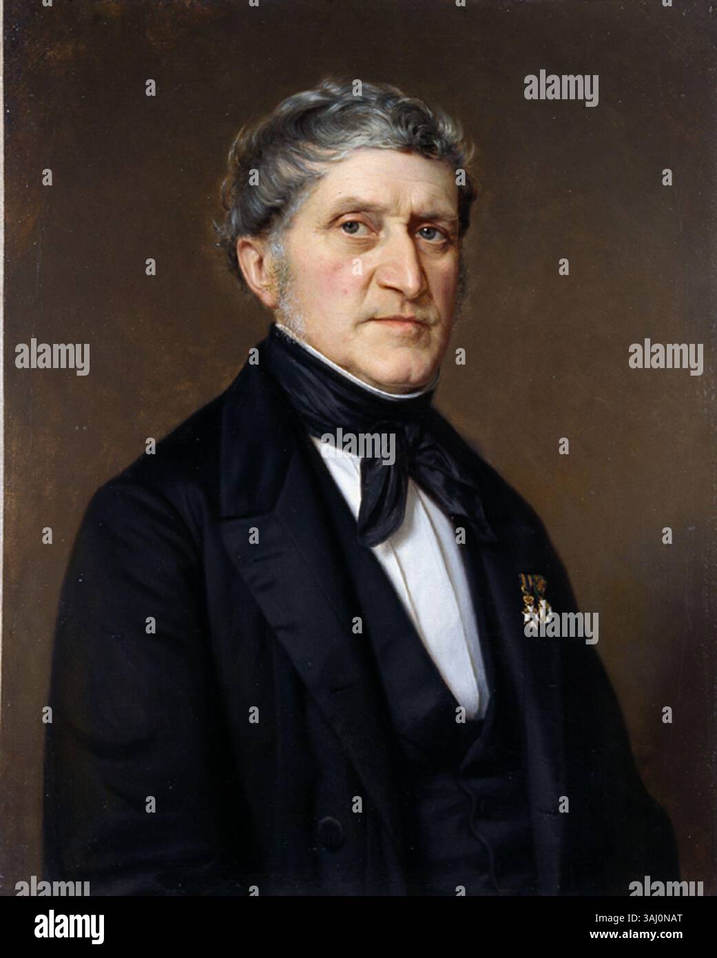 This 1870 portrait of Dr. Rembertus Westerhoff, painted in oil on ...