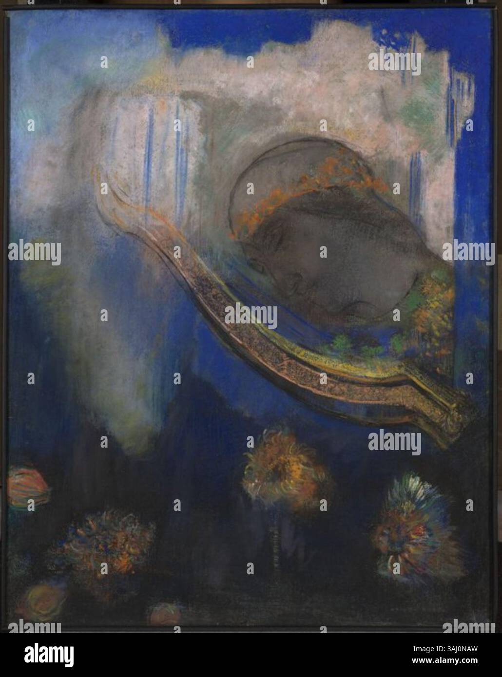 Odilon Redon’s 1905 painting, 'Orpheus,' portrays the legendary Greek ...