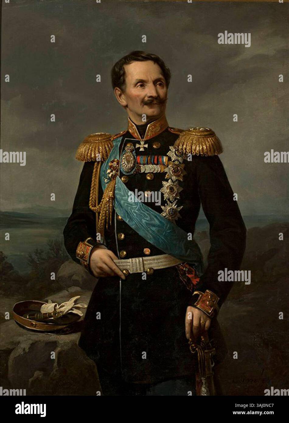 This portrait, painted by Jan Micha Strzaecki in 1867, depicts Fedor ...