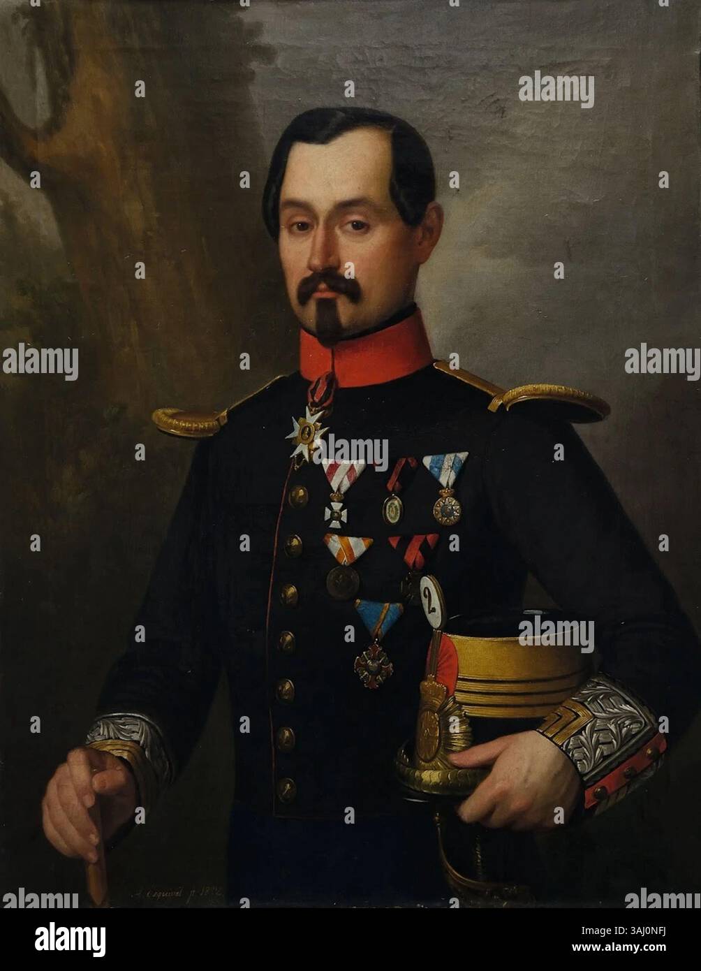 Portrait of Don José Laureano Sanz y Posse, 1st Marqués de San Juan de ...