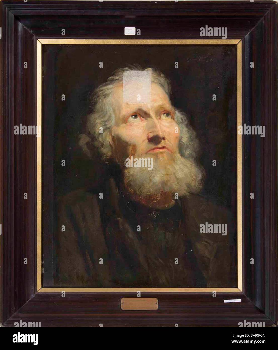 This 1855 oil on canvas painting by Sir Lawrence Alma-Tadema is a study ...