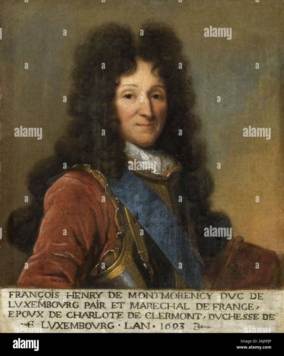 Portrait of François II de Montmorency, Duke of Luxembourg, painted by ...