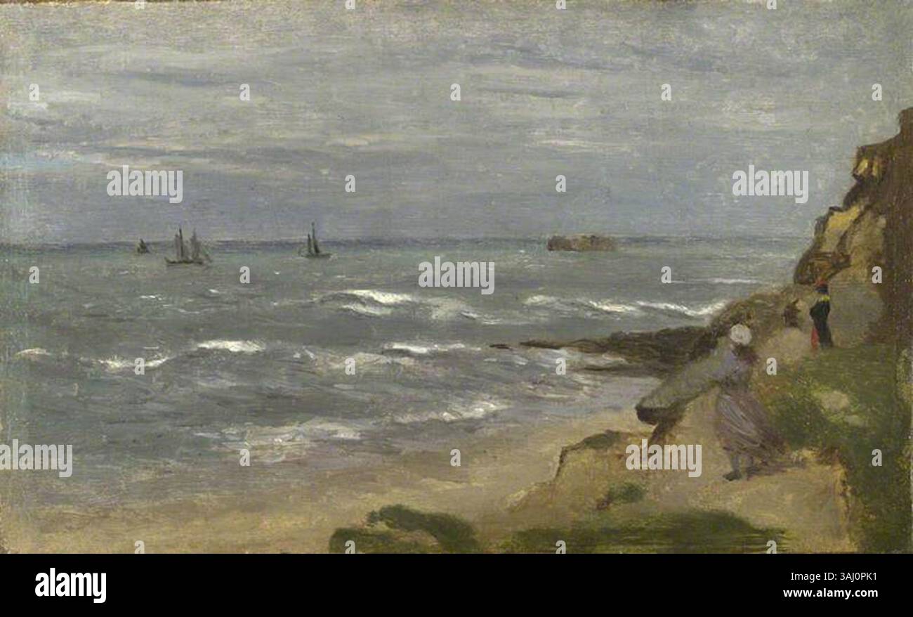 This oil on canvas painting, by a follower of Jean-Baptiste-Camille ...