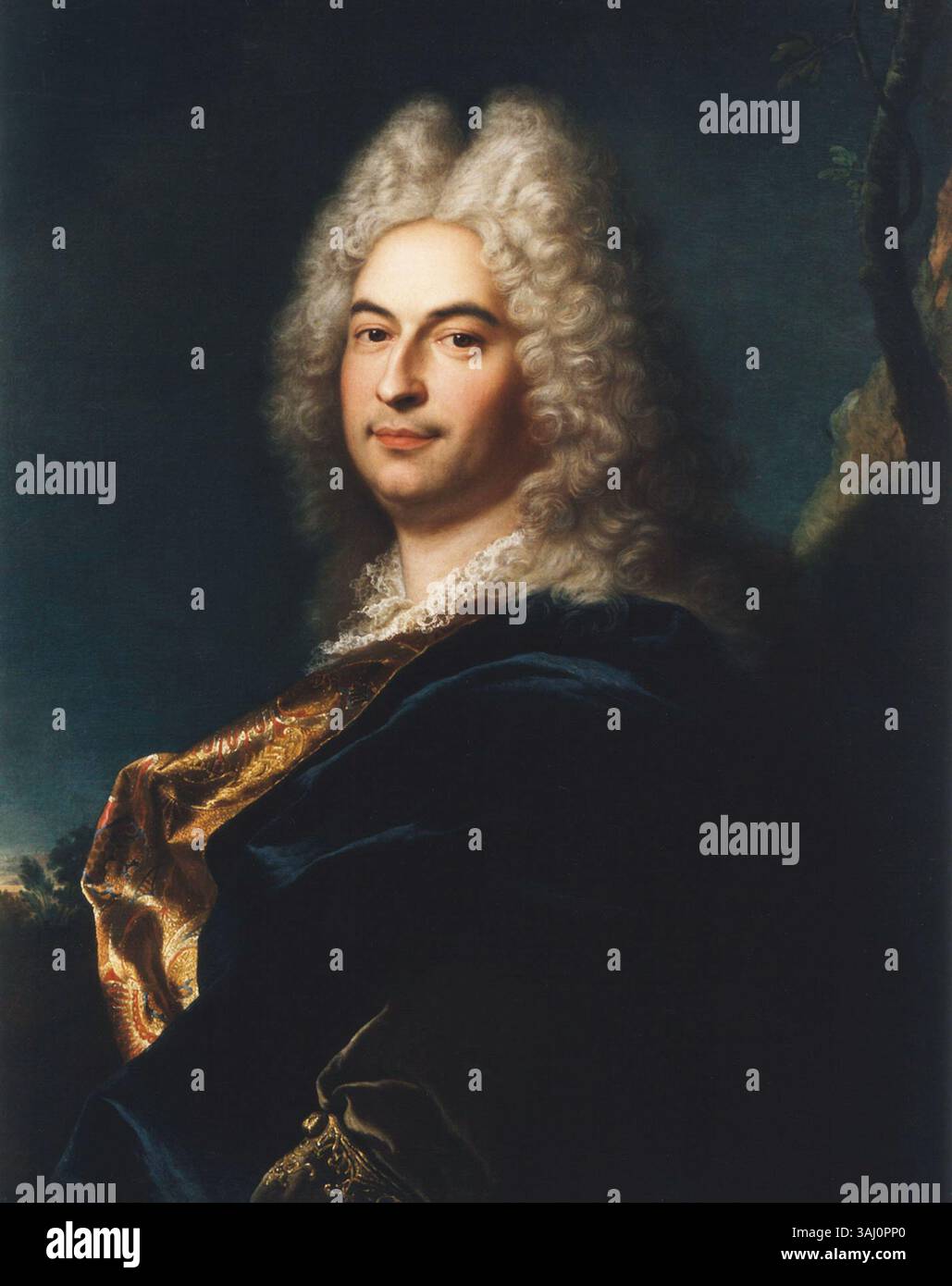 This 1719 portrait of Gaspard de Gueidan, painted by Hyacinthe Rigaud ...