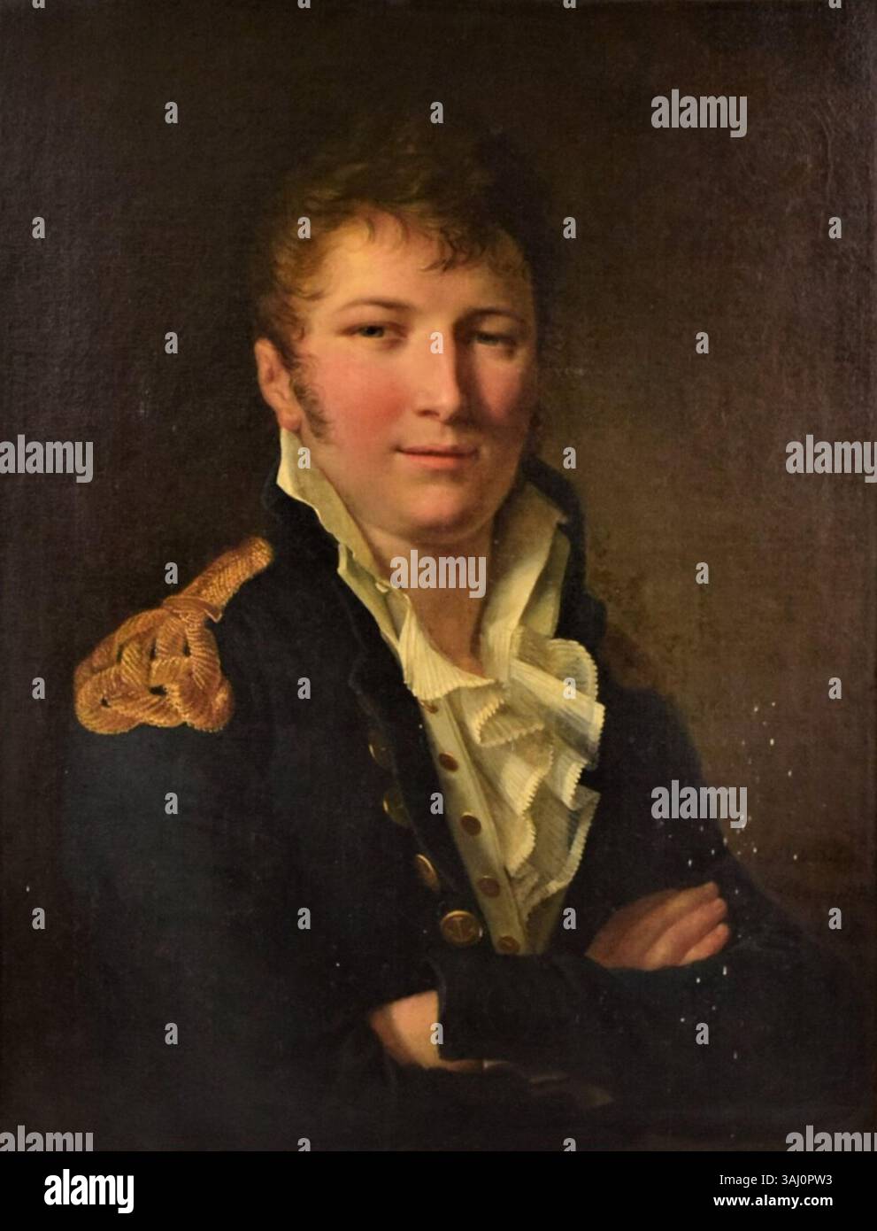 Constance-Marie Charpentier’s 1807 portrait of a young Navy officer is ...