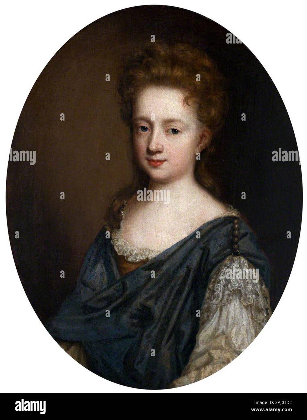 This portrait, in the style of Mary Beale, depicts Urith Pole, Lady ...