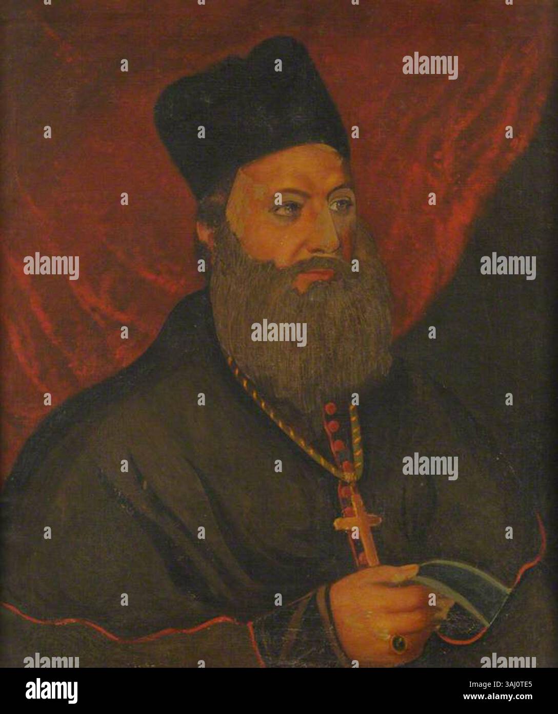 Portrait of Giulio Caesario Scotti (Father Julius Caesar), painted by ...