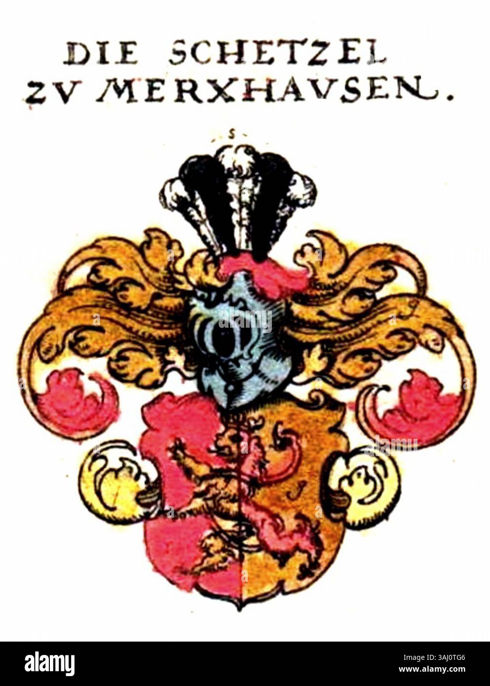This heraldic illustration from Johann Siebmacher’s 'New Wappenbuch ...