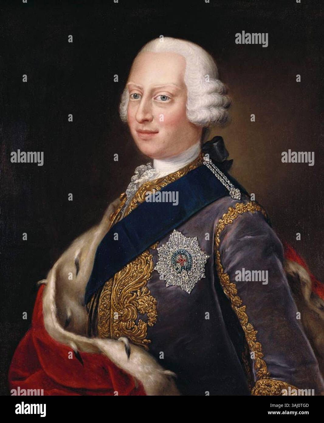 A portrait of Frederick, Prince of Wales, created between circa 1740 ...