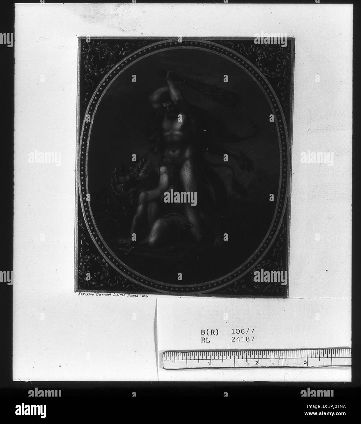 In this 1828 mythological painting, Hercules fighting Geryon, artist ...