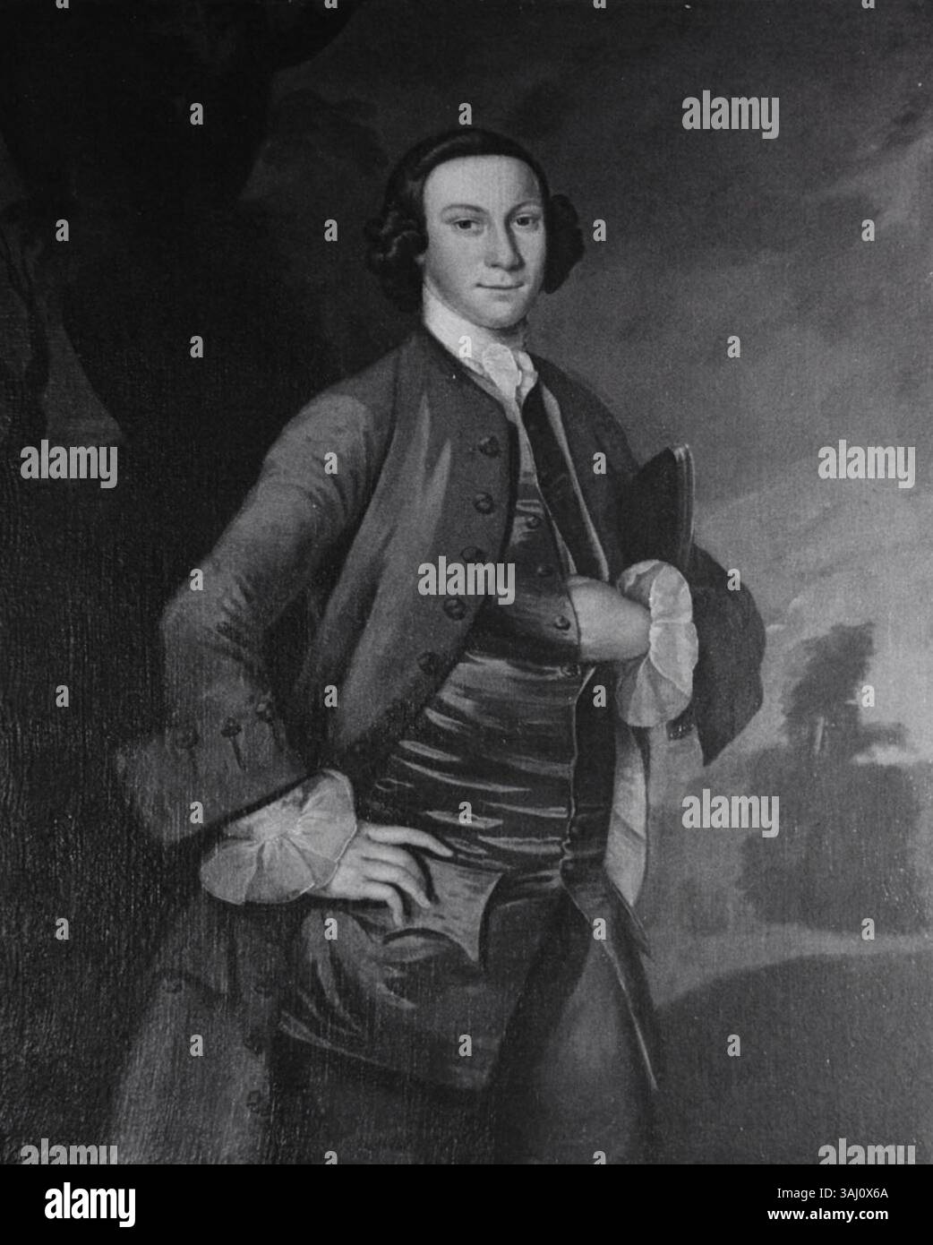Portrait of Samuel Washington (1734-1781), brother of George Washington ...