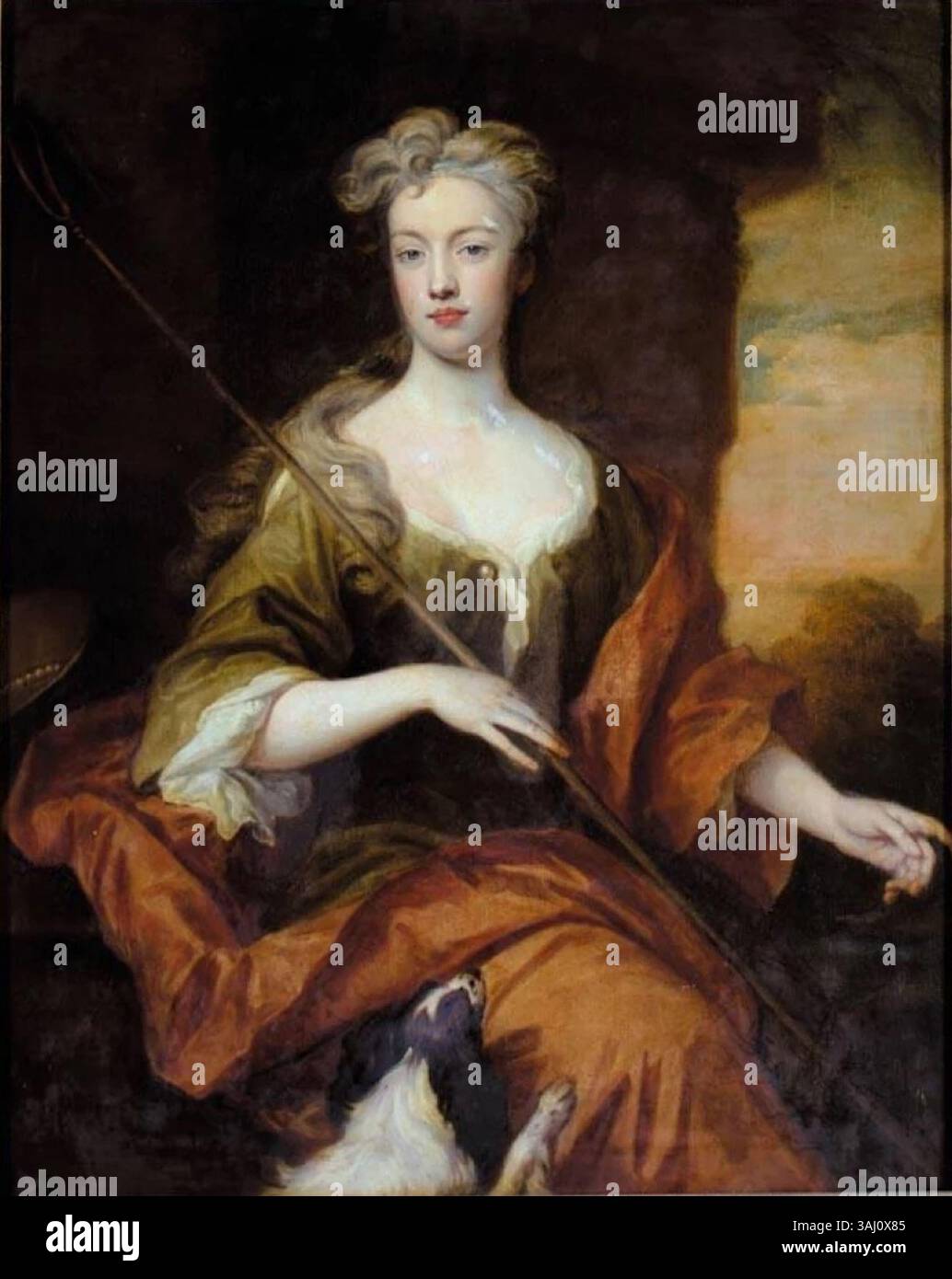 This 1702 portrait by Sir Godfrey Kneller depicts Lady Sophia Osborne ...