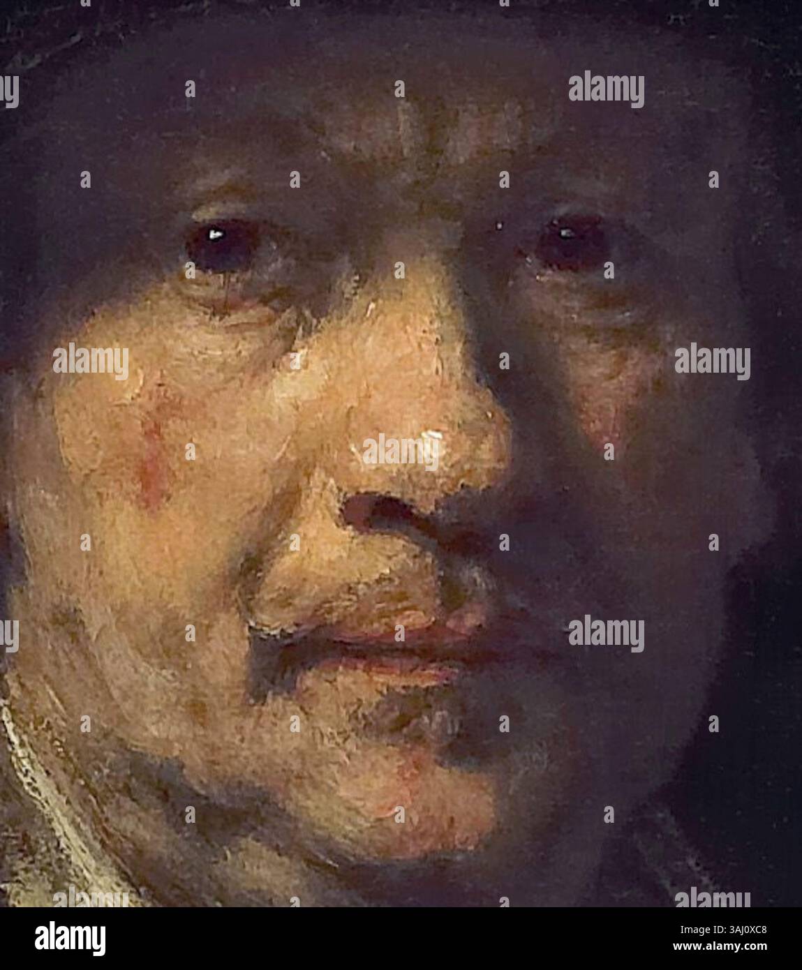 This self-portrait by Rembrandt, created in 1658, captures the artist’s ...