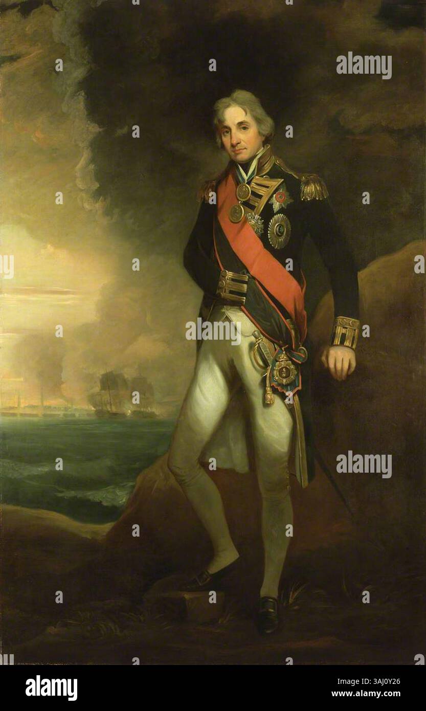 This portrait of Rear-Admiral Sir Horatio Nelson (1758-1805), 1st ...